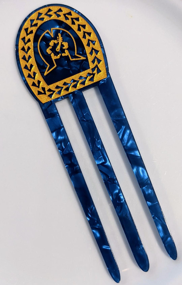 Hair Tong/Pin Blue – Kukuwam